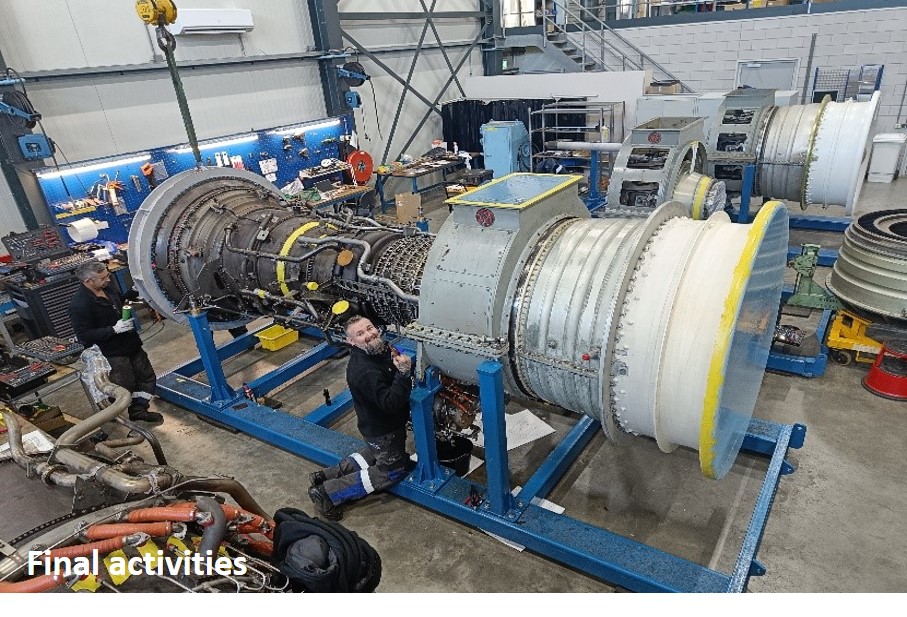 Emergency job LM5000 due to an engine failure - MFSupport